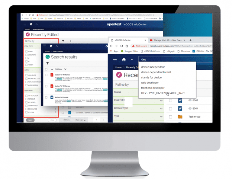 OpenText eDOCS - One Fox is uw vertrouwende OpenText partner
