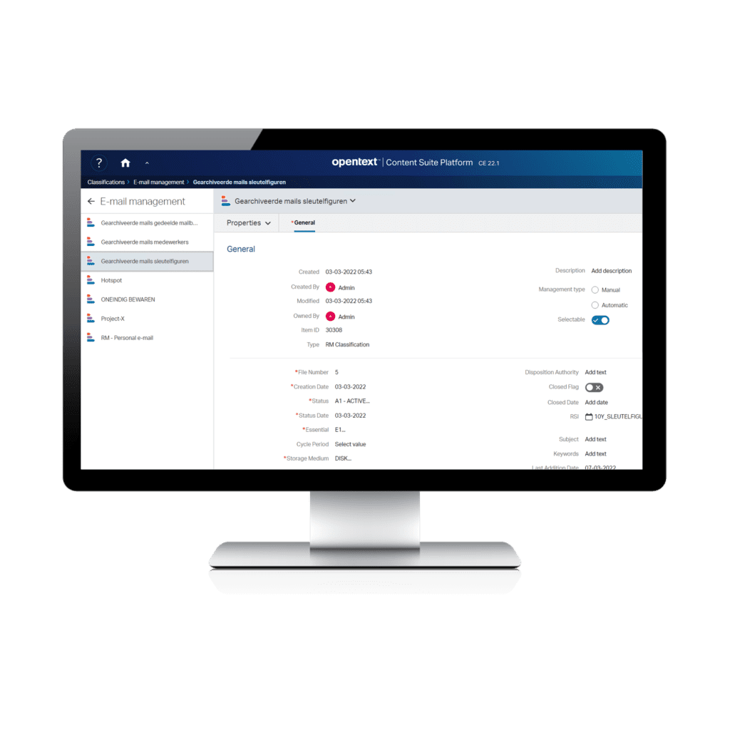 Keep email - One Fox